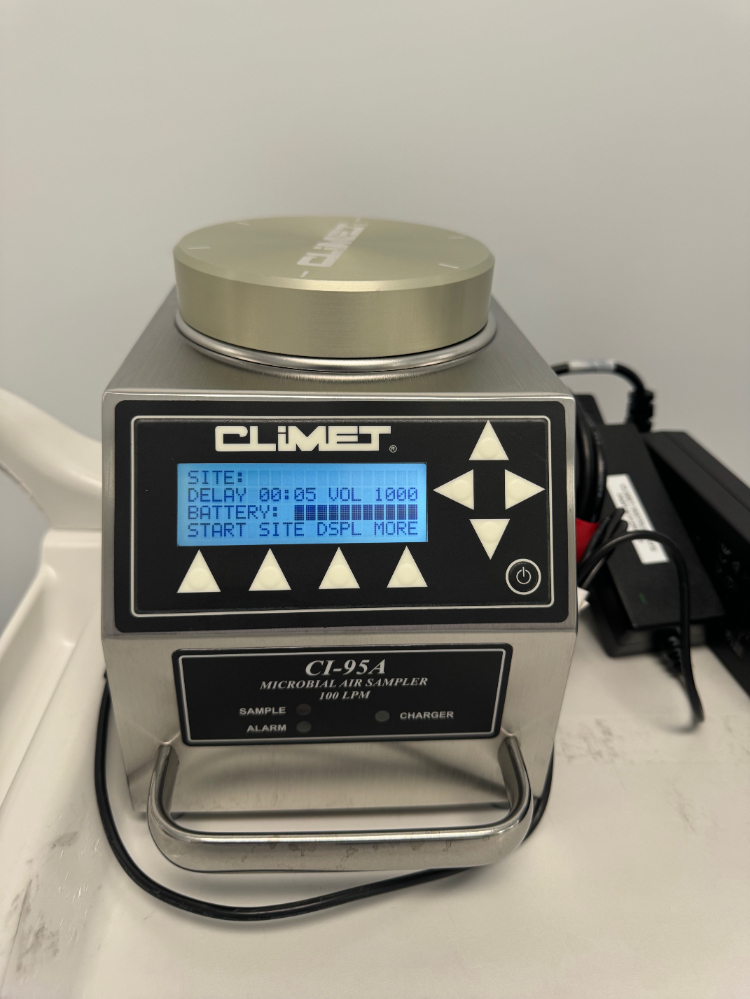 Climet CI-95A Microbial Air Sampler | Surplus Solutions